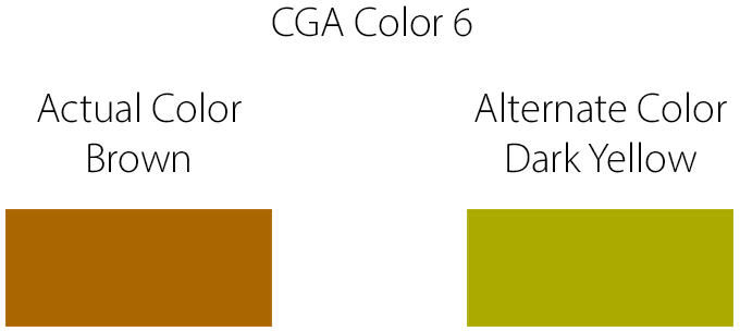 Alternate CGA Colors, Part 1 - PixelatedArcade
